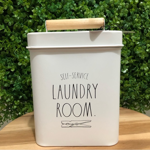 Rae Dunn | Kitchen | Rae Dunn Laundry Room Metal Canister | Poshmark
